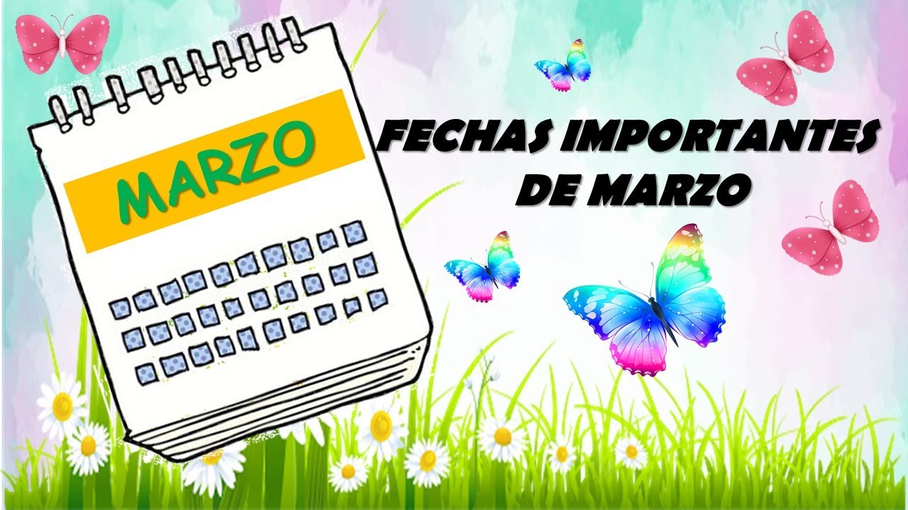 Descubre lo que se CELEBRA en MARZO - ¡Sorpréndete!